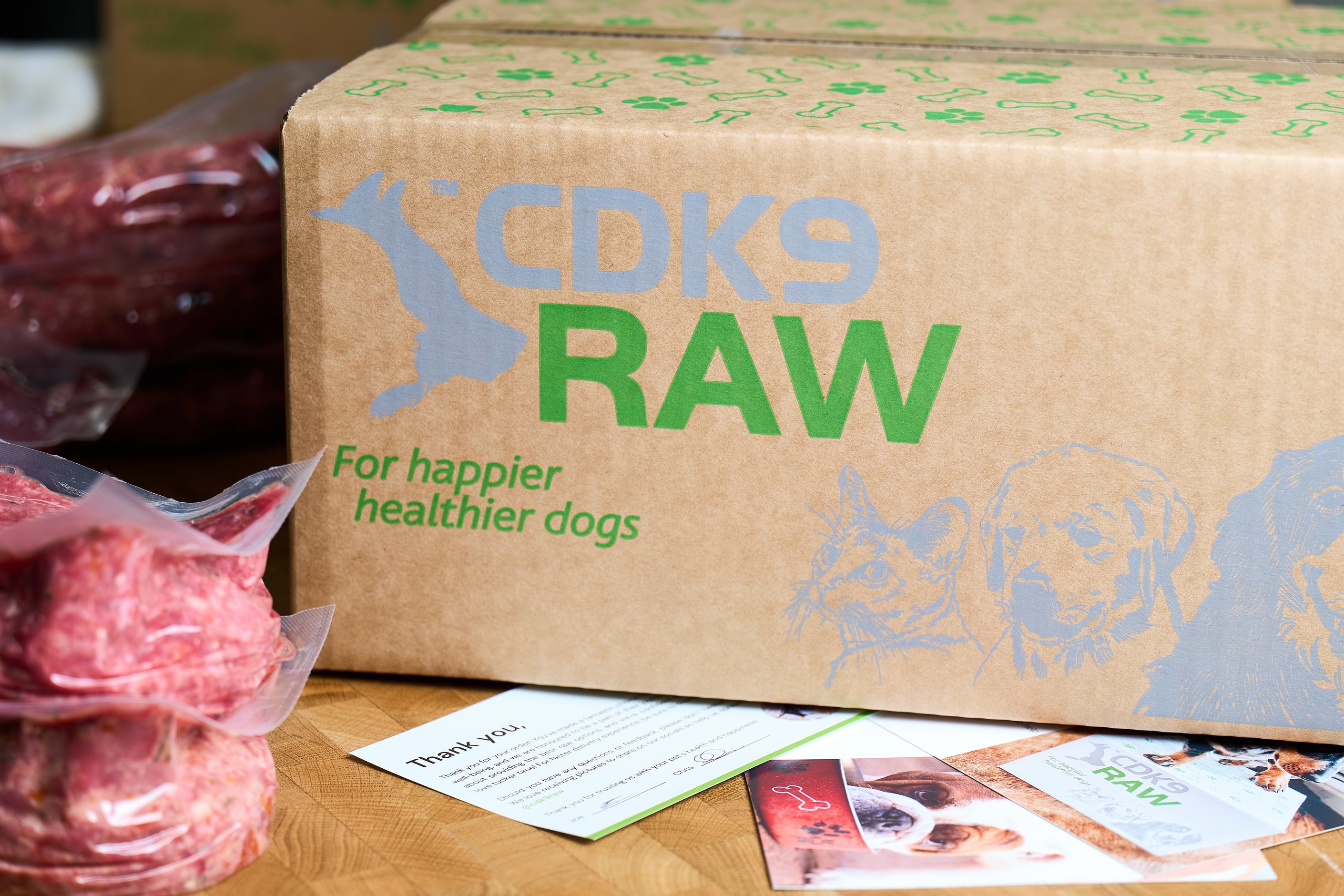 CDK9 Raw Dog Food Sample Pack | Try 7 Human-Grade raw Dog Food Mixes