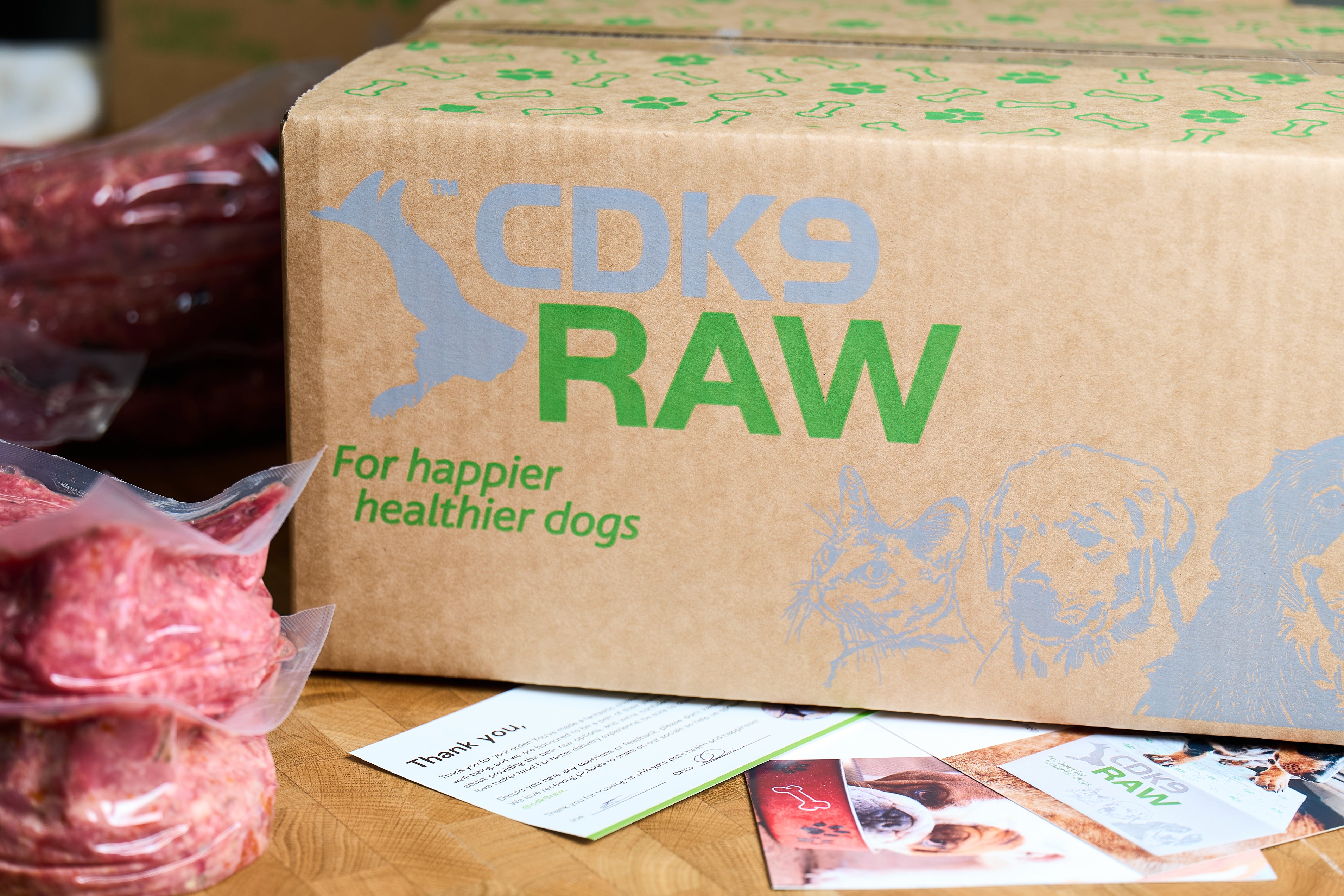 CDK9 Raw Dog Food Sample Pack | Try 7 Human-Grade raw Dog Food Mixes